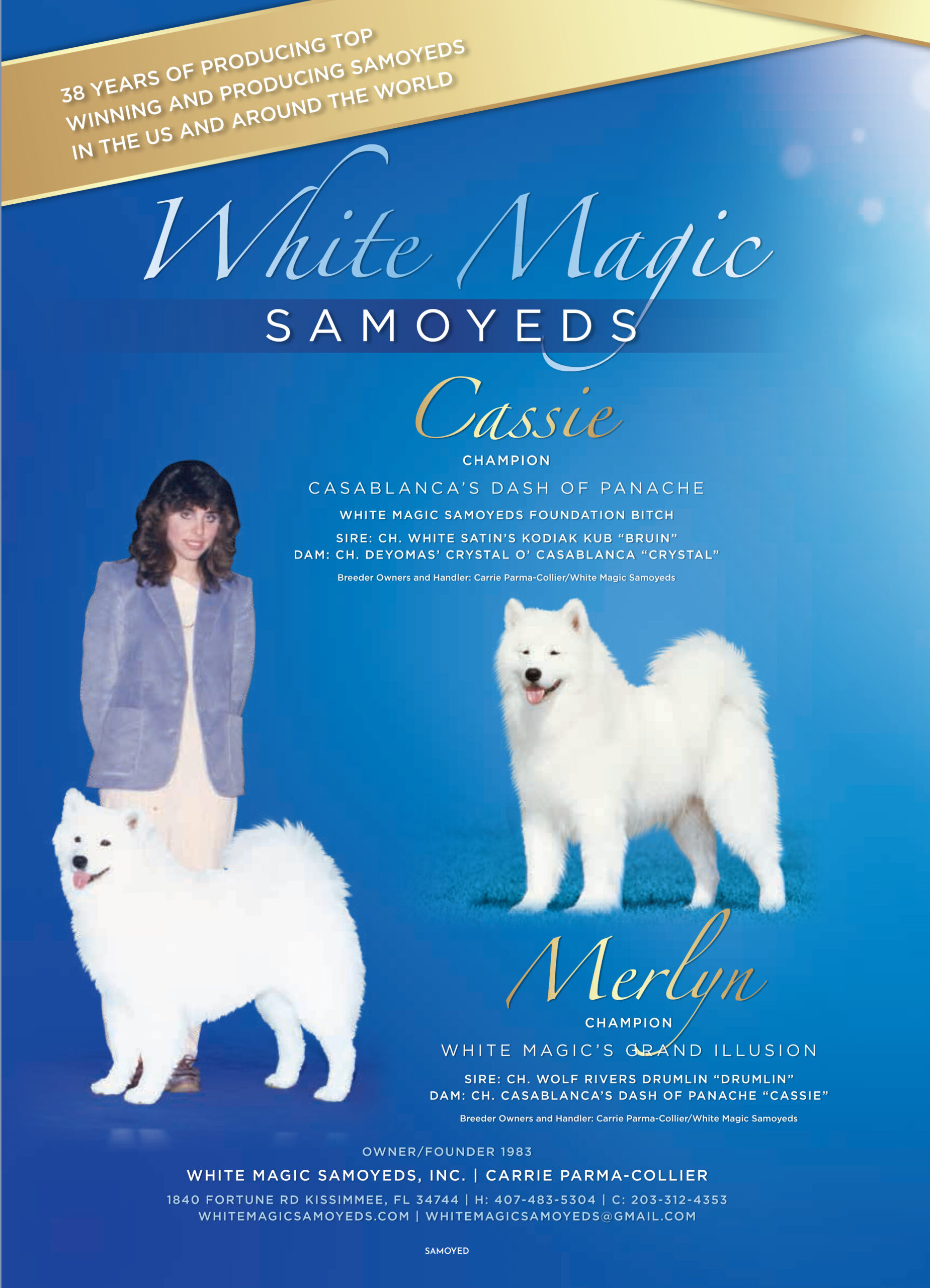 WMS Dog Show Digital Magazine Ads – I Love My New White Magic Puppy Guide