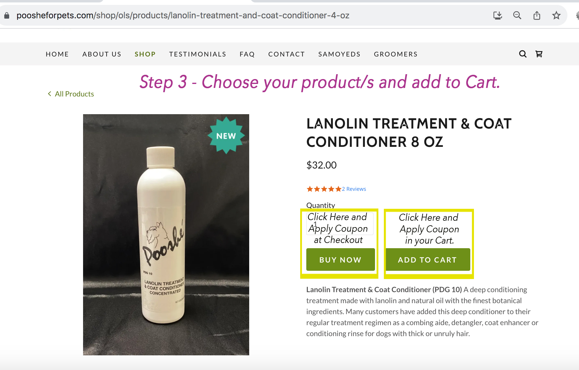 WMS Recommended Pooshe’ Products – I Love My New White Magic Puppy Guide